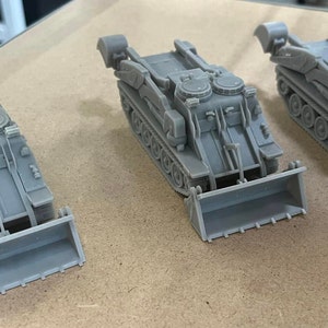 British Terrier Armoured Digger Badger 3D Exclusive Modern Warfare ...