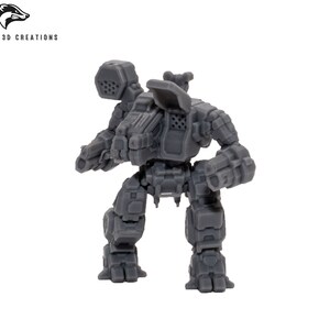 Hellspawn Mech for Battletech 6mm Scale With Hex Base 4-8k - Etsy