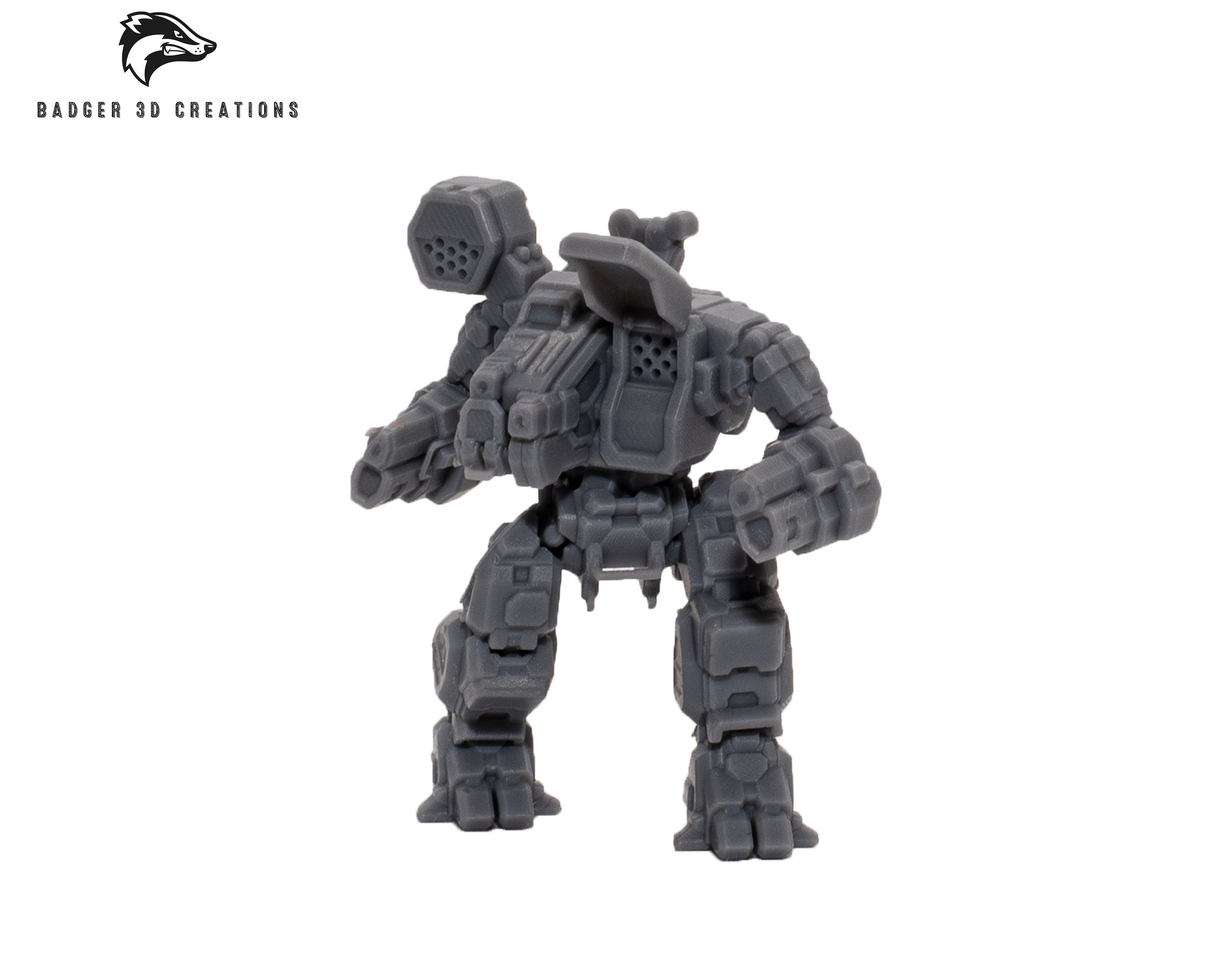 Hellspawn Mech for Battletech 6mm Scale With Hex Base 4-8k - Etsy