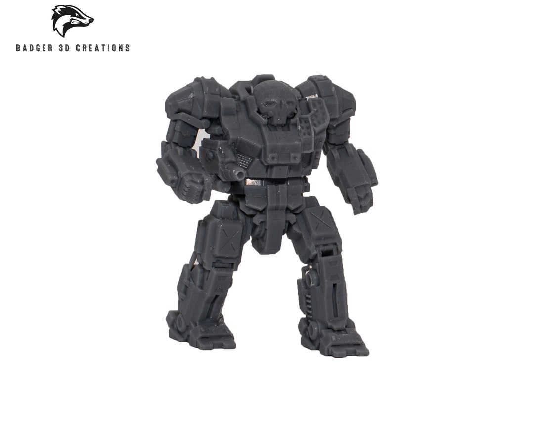 Atlas Mech for Battletech 6mm Scale With Hex Base - Etsy