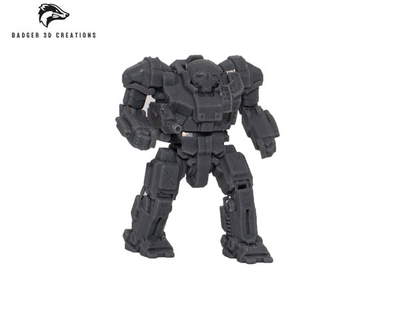 Atlas Mech for Battletech 6mm Scale With Hex Base 4-8k - Etsy