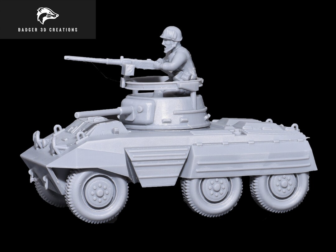 WWII M8 Greyhound Bolt Action / Chain of Command - Etsy