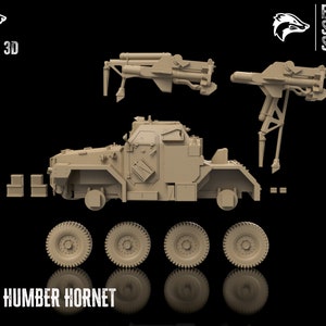 FV1620 Humber Hornet Modern Warfare/wargames Badger Sett Studios - Etsy