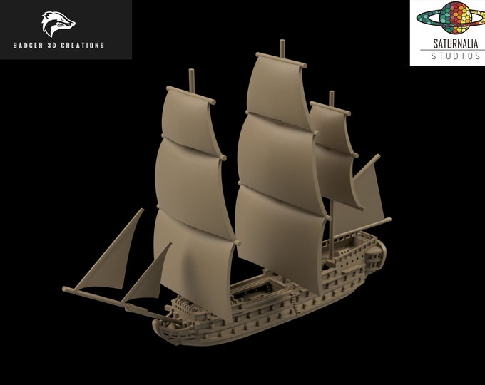 Sloop Squadron Sailing Ship Miniatures 1/1200 Models - Etsy