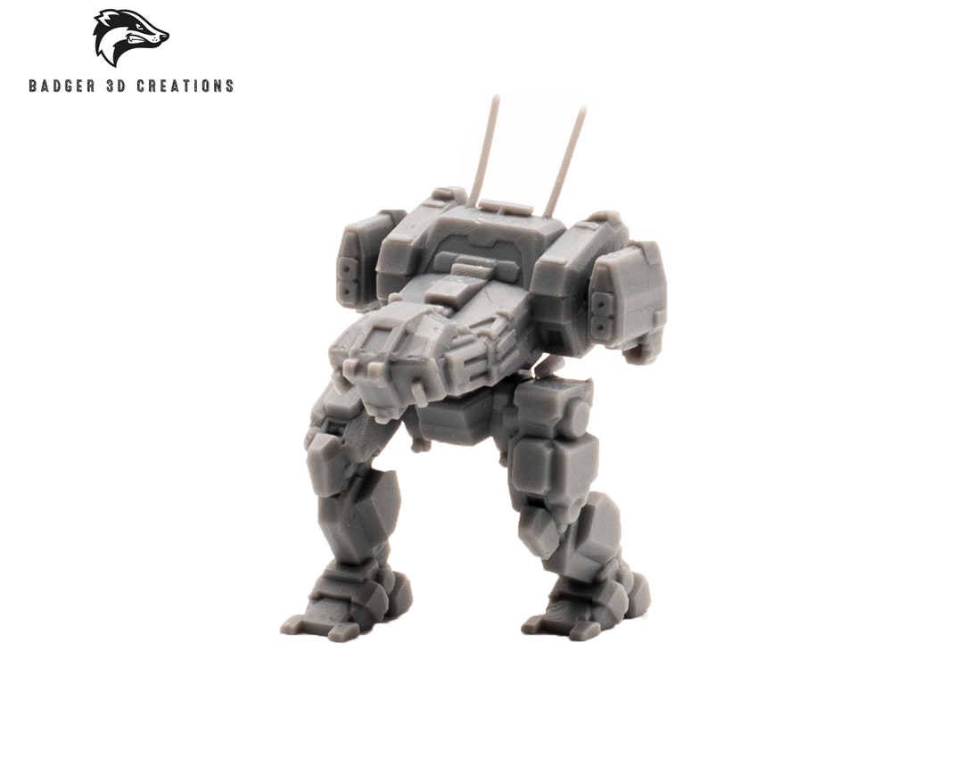Jenner Mech for Battletech 6mm Scale With Hex Base - Etsy UK