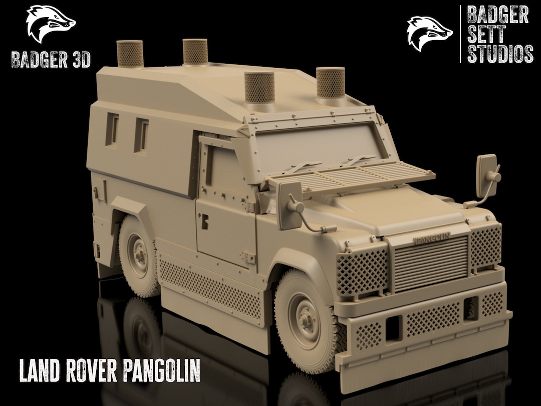 Land Rover Pangolin Modern Warfare/Wargames Badger Sett Studios - Etsy Portugal