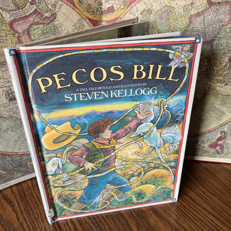 Pecos Bill: A Tall Tale Retold and Illustrated by Steven Kellogg ...