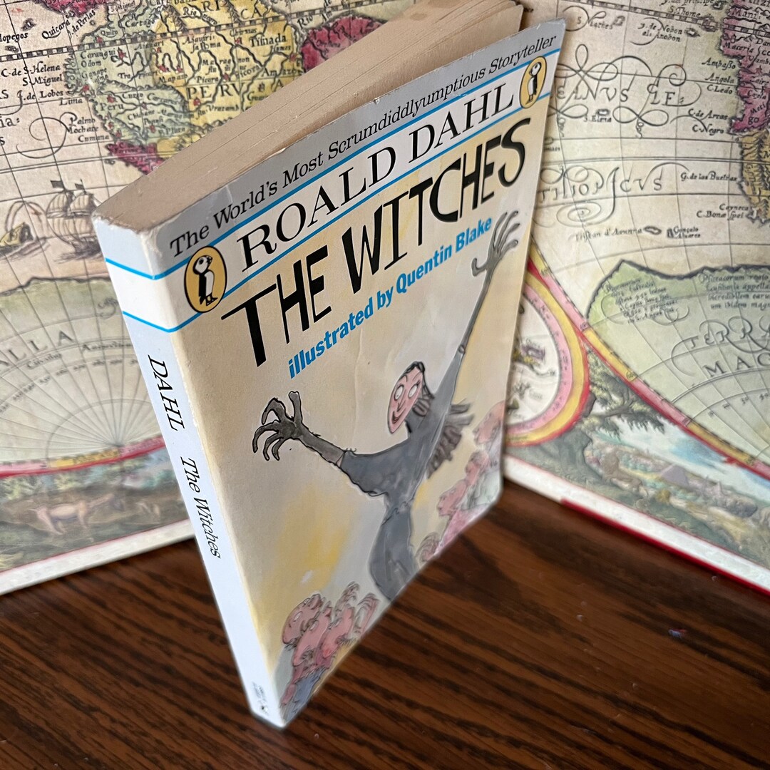 The Witches Roald Dahl Quentin Blake Vintage Paperback - Etsy