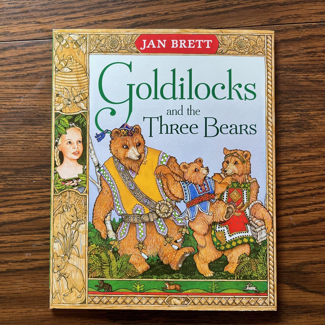 Goldilocks and the Three Bears - Jan Brett - Paperback Fairy Tale ...