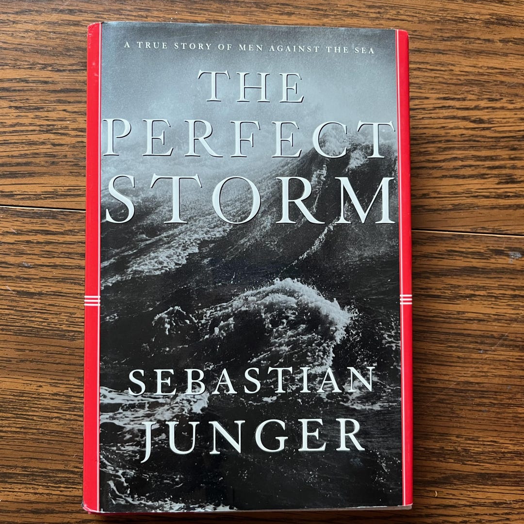 The Perfect Storm Sebastian Junger True Sea Adventure Story Vintage ...
