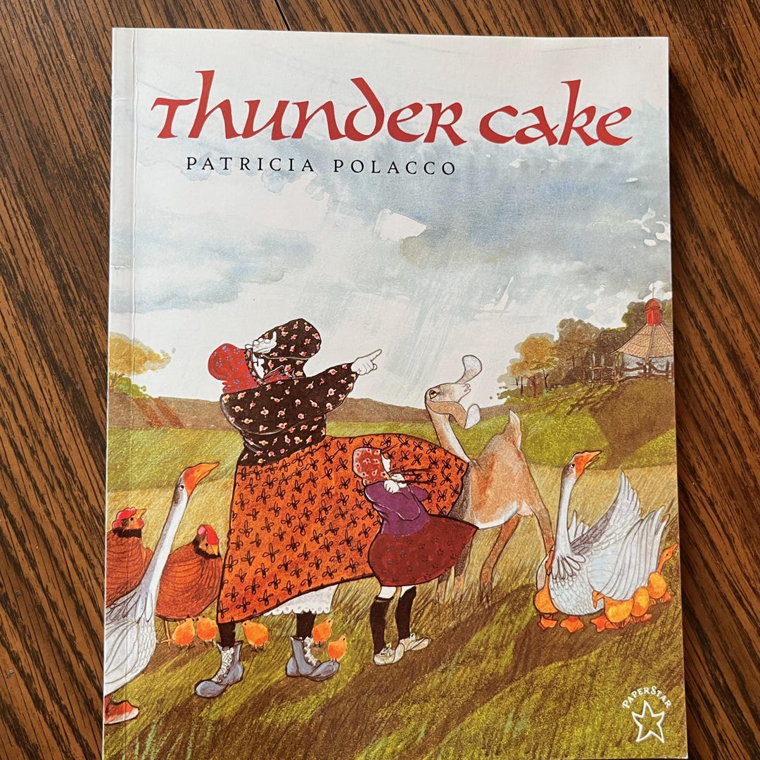 Thunder Cake - Patricia Polacco - Vintage Children's Picture Paperback ...