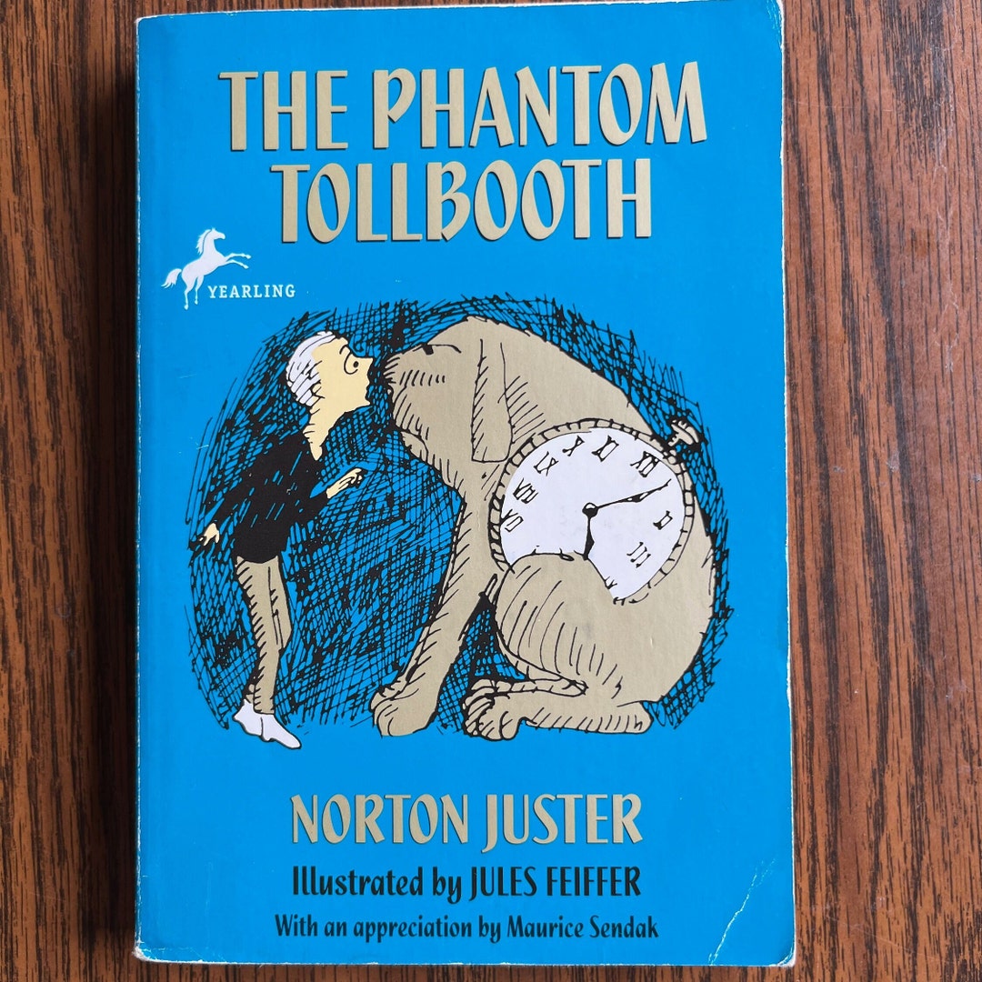 The Phantom Tollbooth Norton Juster Vintage Children's Paperback - Etsy
