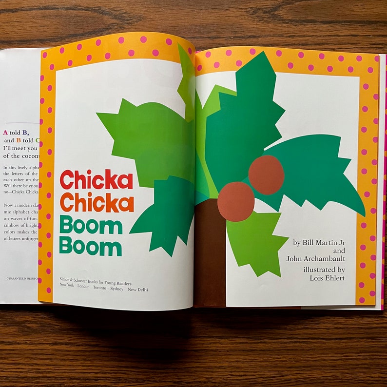 Chicka Chicka Boom Boom: Alphabet Fun Rhymes by Bill Martin Jr., John ...