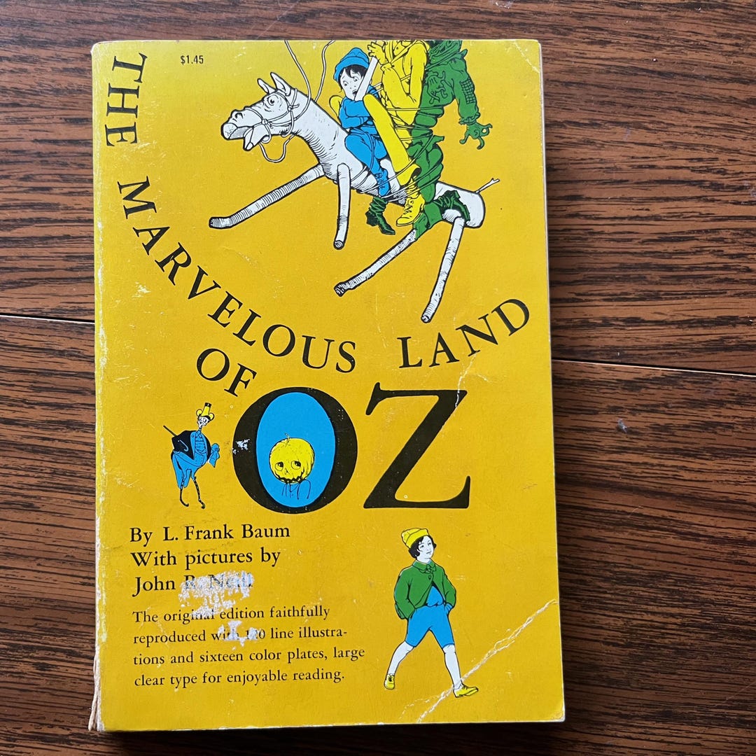 The Marvelous Land of Oz - L. Frank Baum - Facsimile of Original - John ...