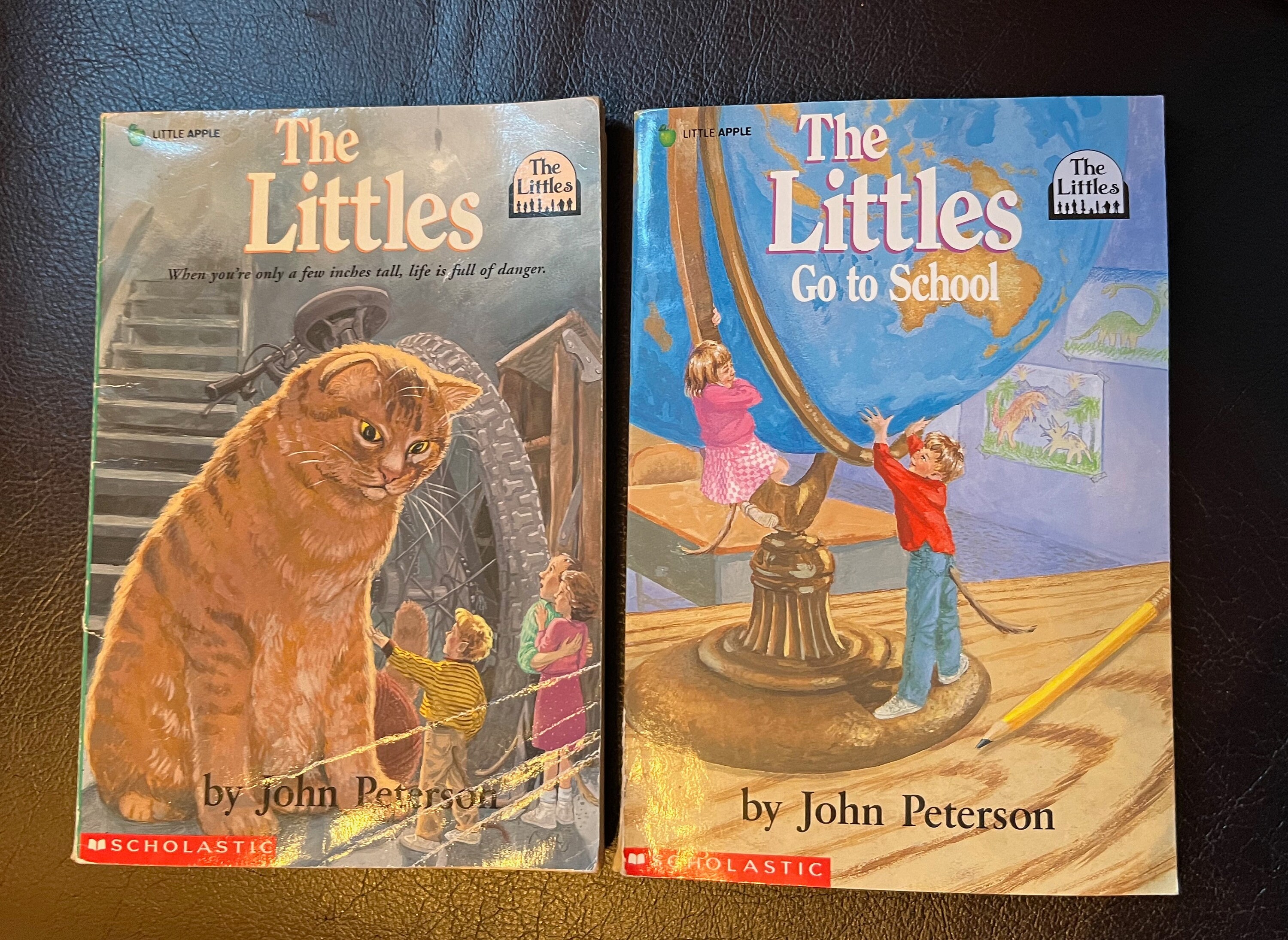 The Littles Two Books John Peterson the Littles Go to School Vintage ...