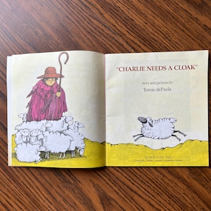 Charlie Needs a Cloak: Story and Pictures by Tommy Depaola - Etsy
