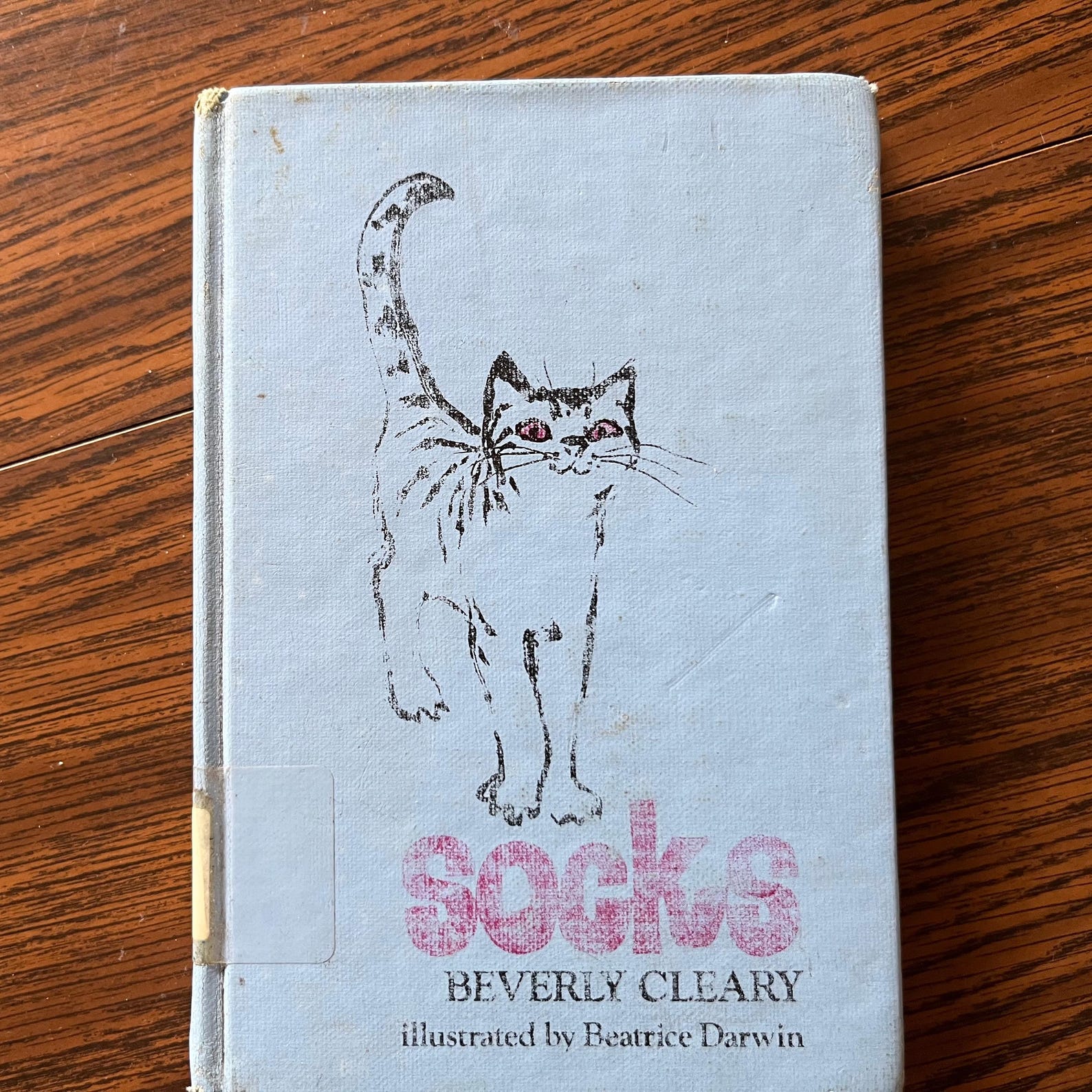 Socks Beverly Cleary 1973 Vintage Hardback Humor and Adventure Award ...
