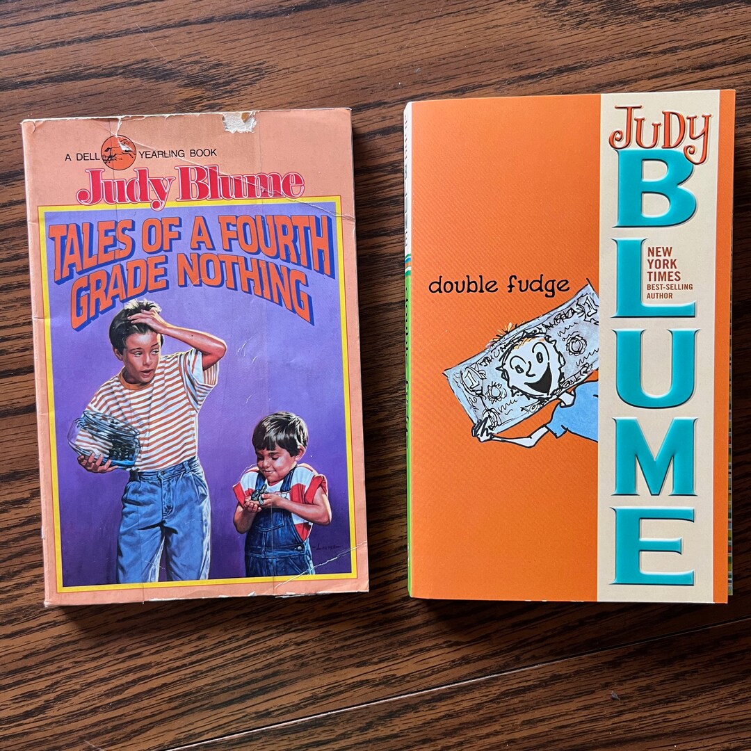 Tales of a Fourth Grade Nothing and Double Fudge by Judy Blume ...