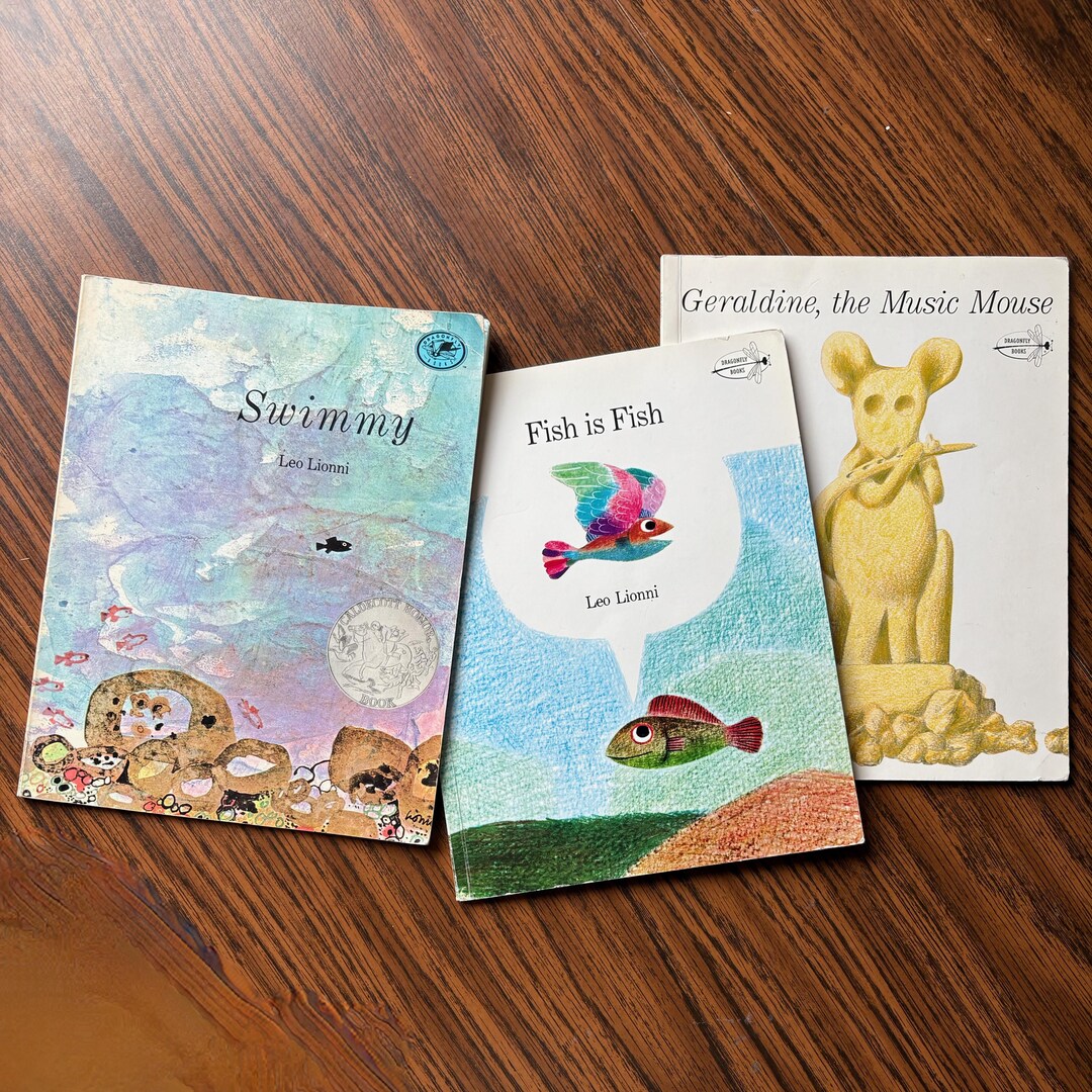 Three Classics by Leo Lionni: Fish is Fish + Swimmy + Geraldine the ...