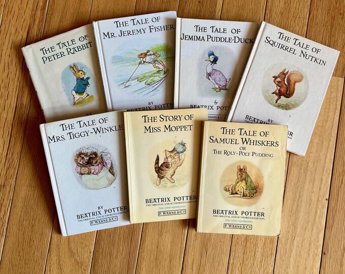 7 Beatrix Potter Tales = Peter Rabbit, Jeremy Fisher, Jemima-puddle ...