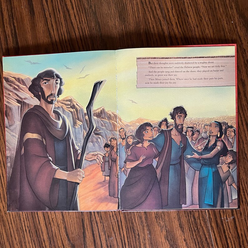 The Prince of Egypt Adapted by Jane Yolen Dreamworks 1998 Vintage ...