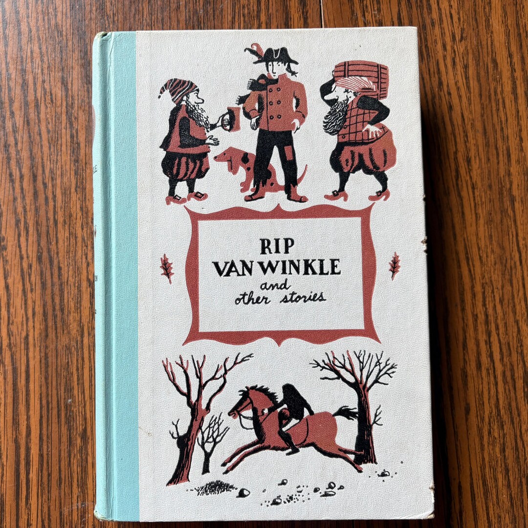 Rip Van Winkle and Other Stories, Junior Deluxe Editions, 1955 - Etsy