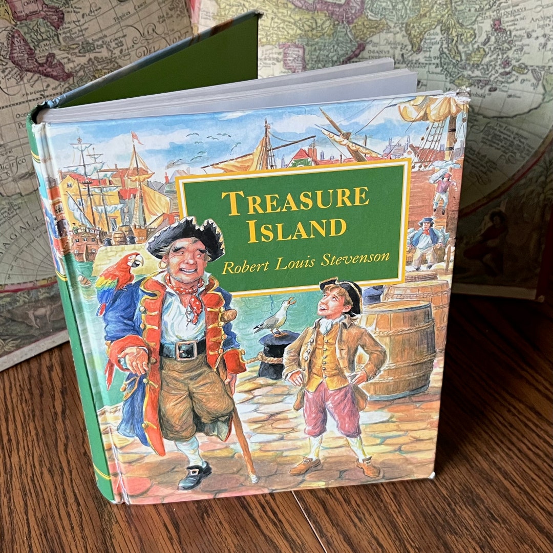 Treasure Island by Robert Louis Stevenson Illustrated by Neil Chapman ...