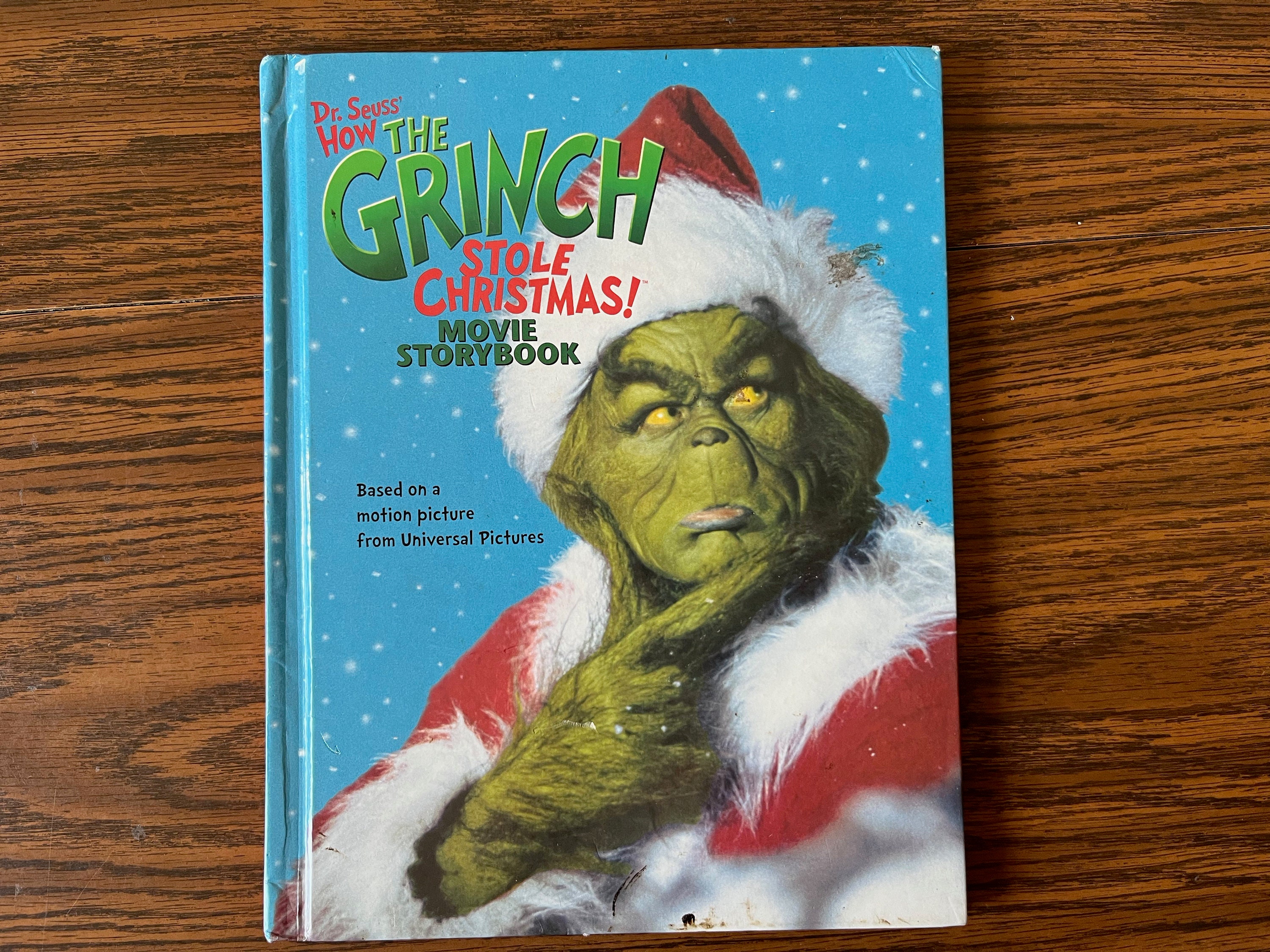 Vintage How the Grinch Stole Christmas Movie Storybook Based on a ...