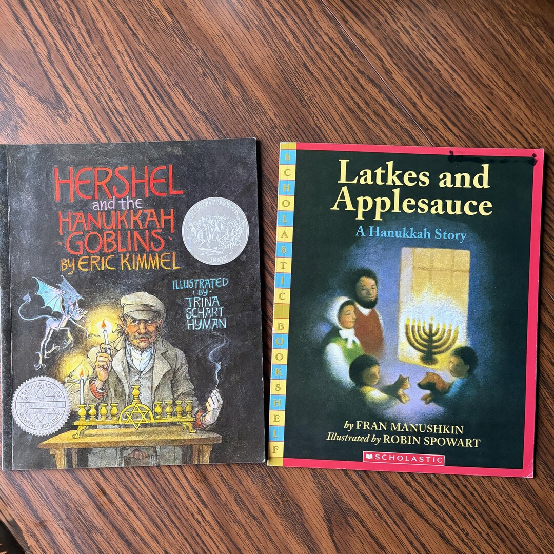 Hershel and the Hanukkah Goblins + Latkes and Applesauce, Picture Books ...