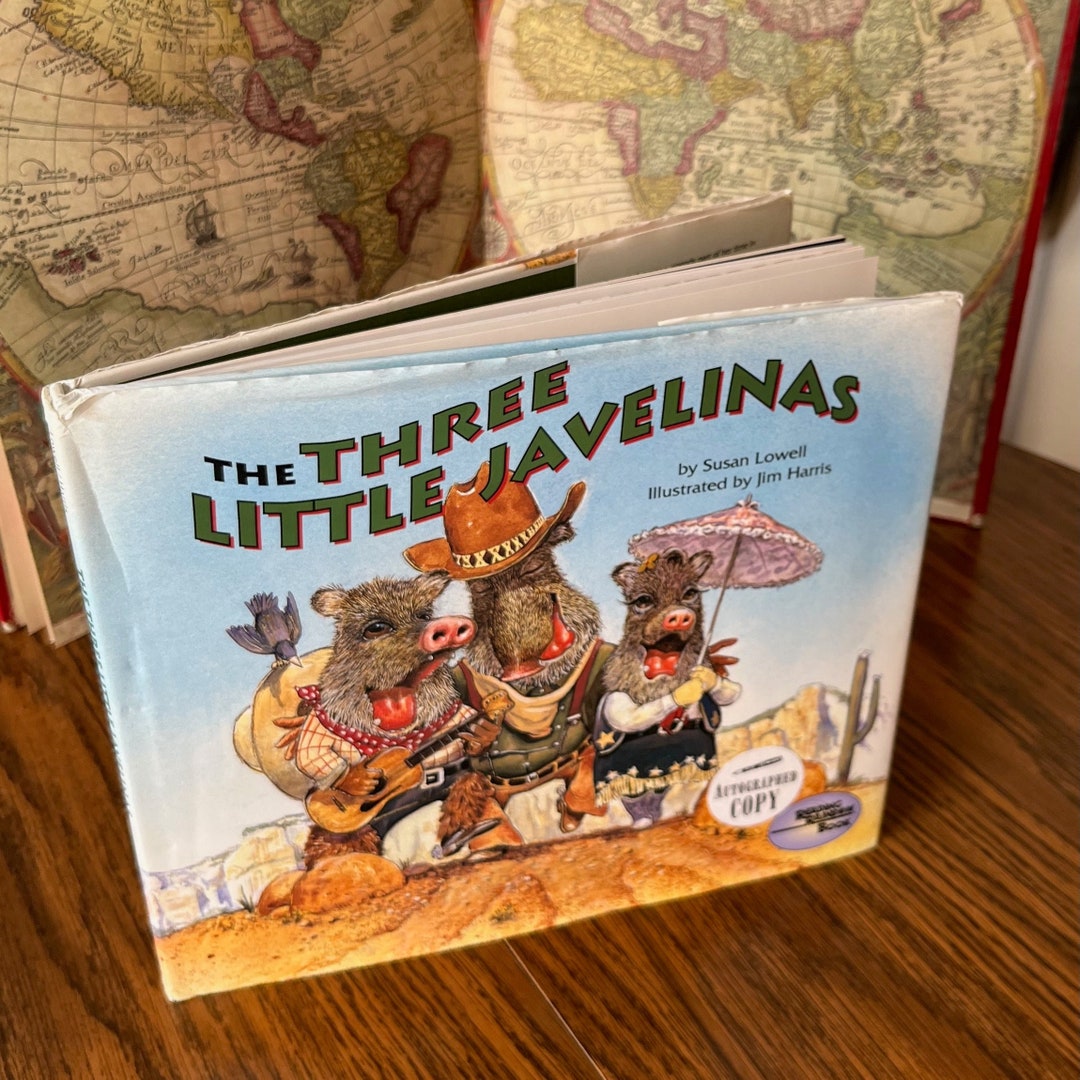 The Three Little Javelinas Author Signed Susan Lowell Southwestern ...