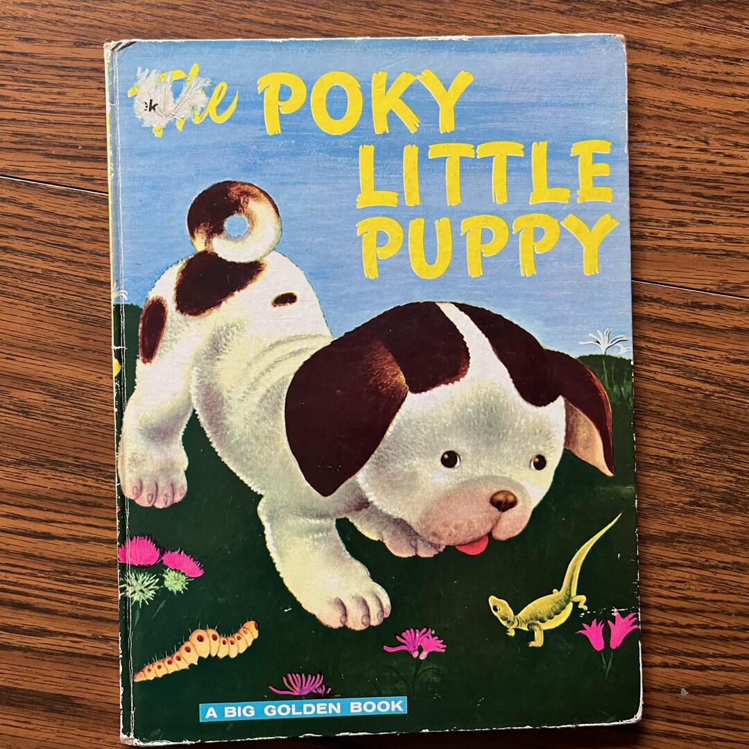 The Poky Little Puppy - Big Golden Book - Janet Lowrey - Oversized ...