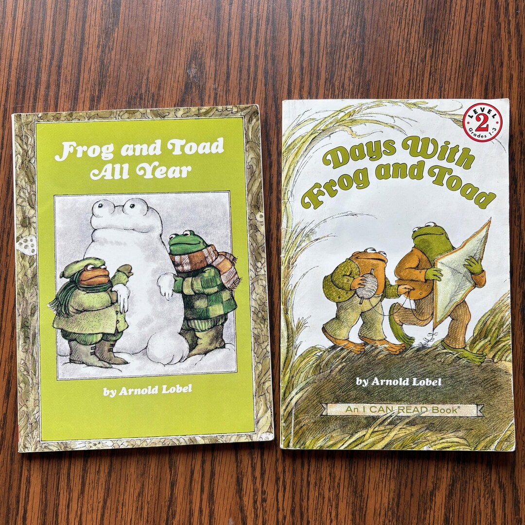 2 Books - Frog and Toad All Year - Days With Frog and Toad - Arnold ...