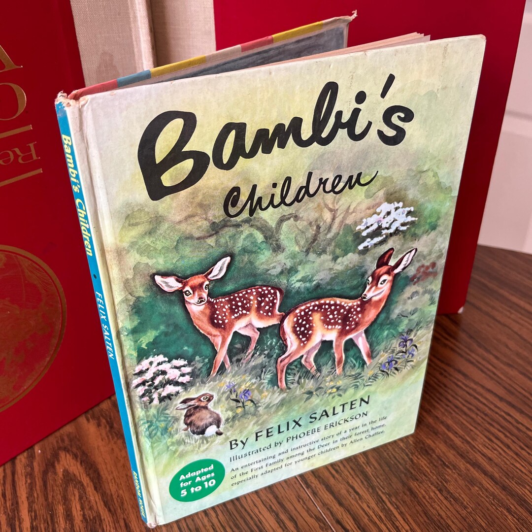 Bambi's Children Felix Salten Adapted by Allen Chaffee Vintage Picture ...