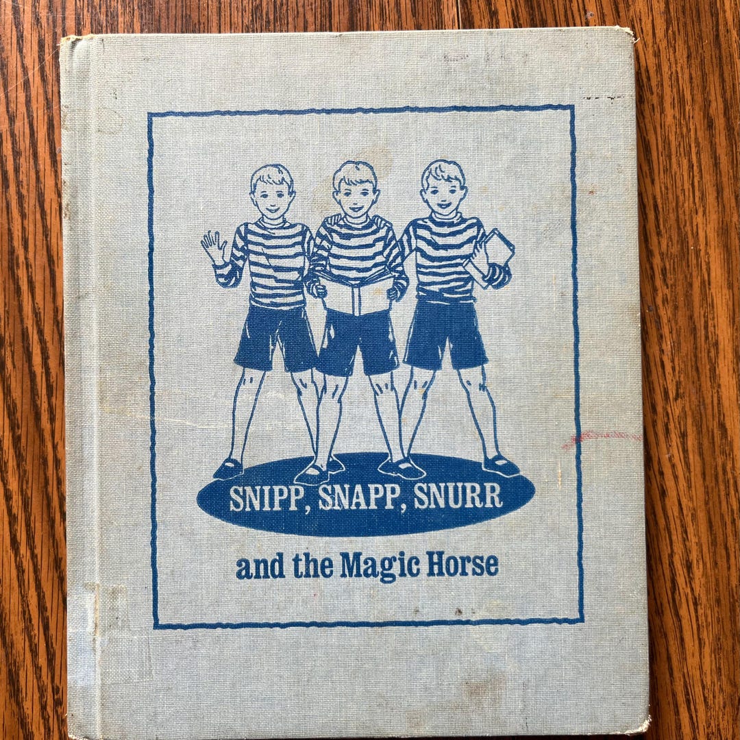 Snipp, Snapp, Snurr and the Magic Horse - Rare 1930s Picture Book - Maj Lindman - Etsy