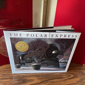 The Polar Express Chris Van Allsburg Vintage Children's Christmas Book ...
