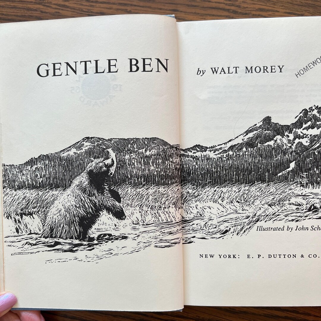 Gentle Ben - Walt Morey - John Schoenherr - Vintage Alaskan Wilderness ...
