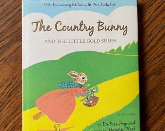 1967 the Country Bunny and the Little Gold Shoes - Etsy