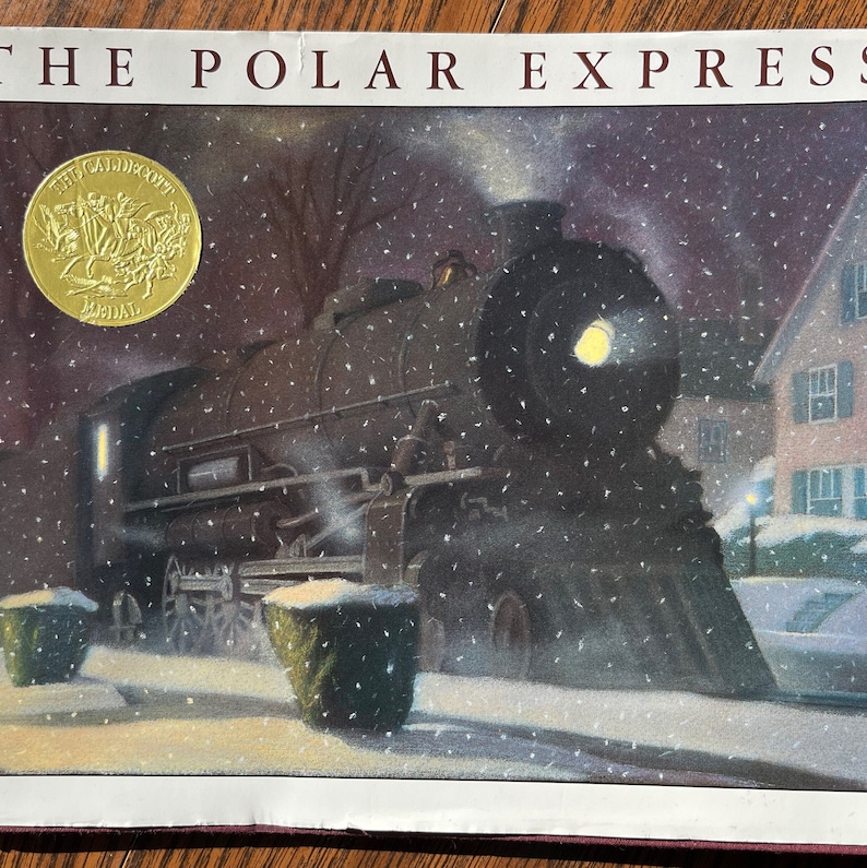 The Polar Express Chris Van Allsburg Vintage - Etsy