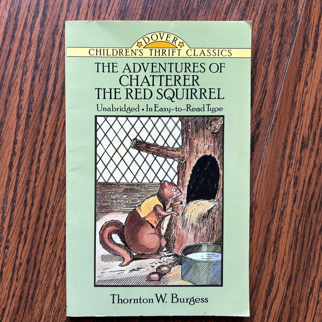 The Adventures of Chatterer the Red Squirrel: A Bedtime Story-book, by ...