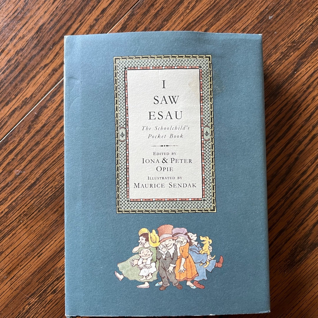 Maurice Sendak - I Saw Esau - Iona & Peter Opie - Vintage Children's ...