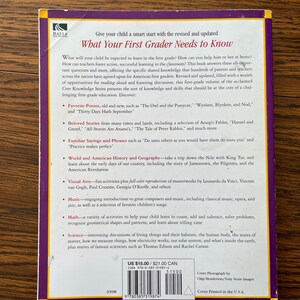 What Your 1st Grader Needs to Know: Fundamentals of a Good First-grade ...