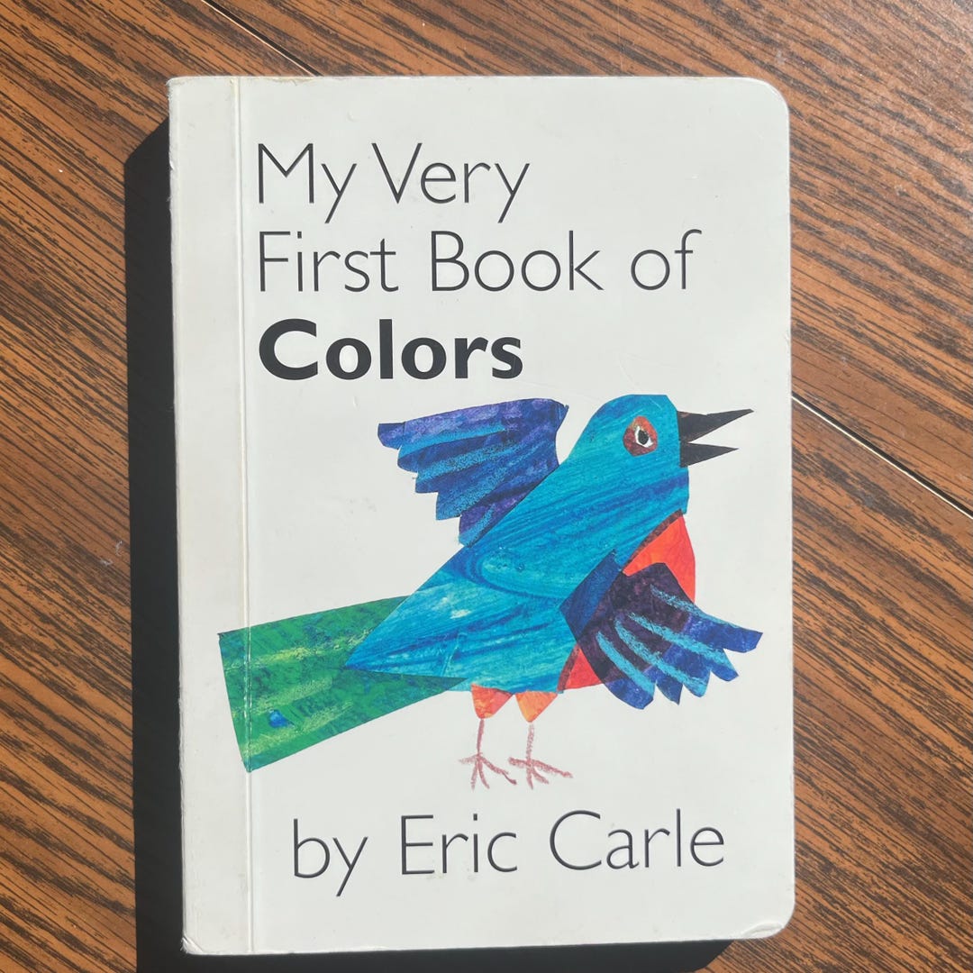 My Very First Book of Colors - Eric Carle Board Book - Etsy