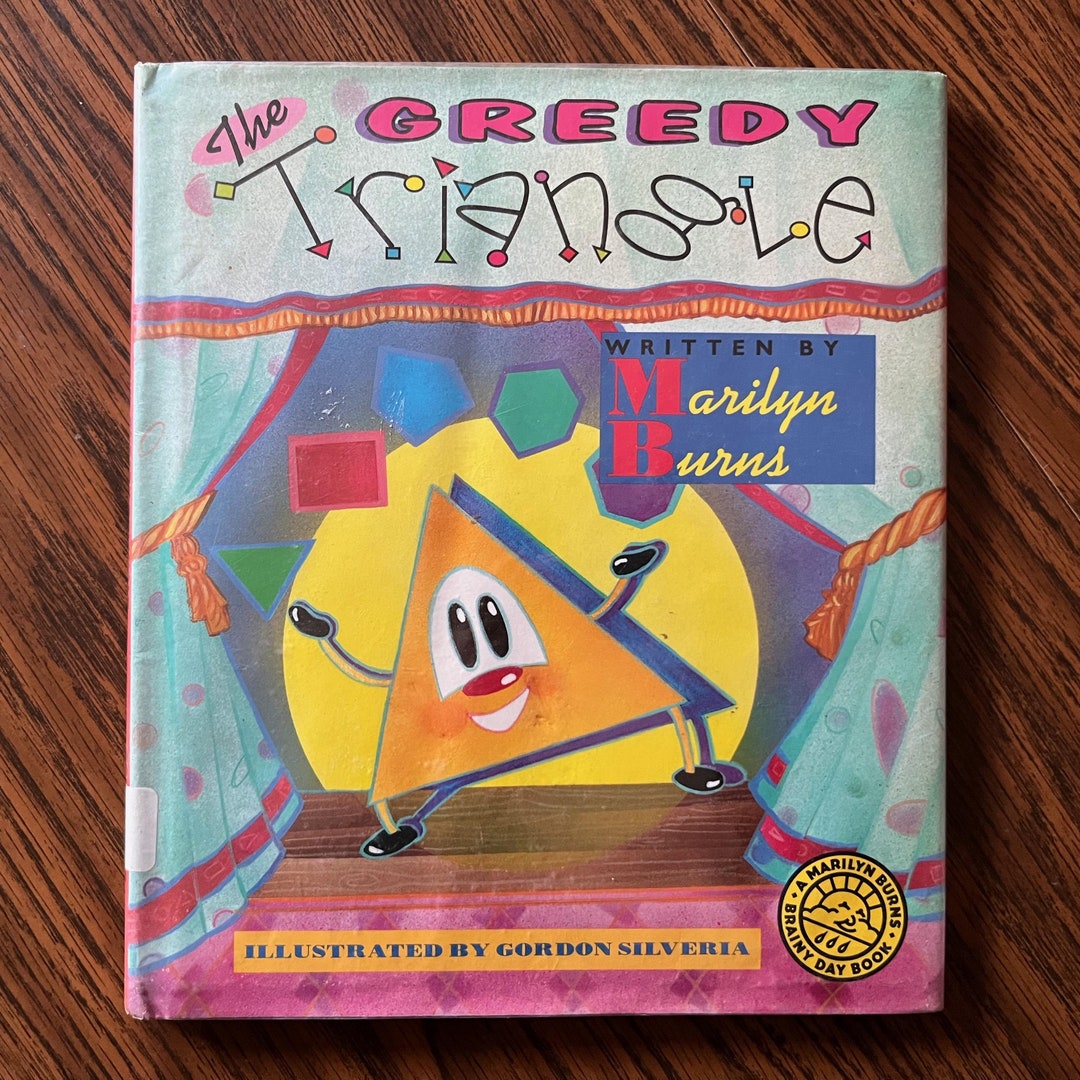 The Greedy Triangle Marilyn Burns Vintage Children's Math Picture Book ...