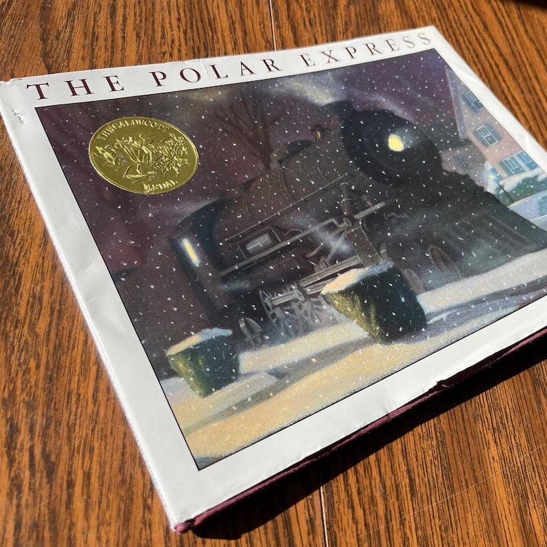 The Polar Express Chris Van Allsburg Vintage - Etsy