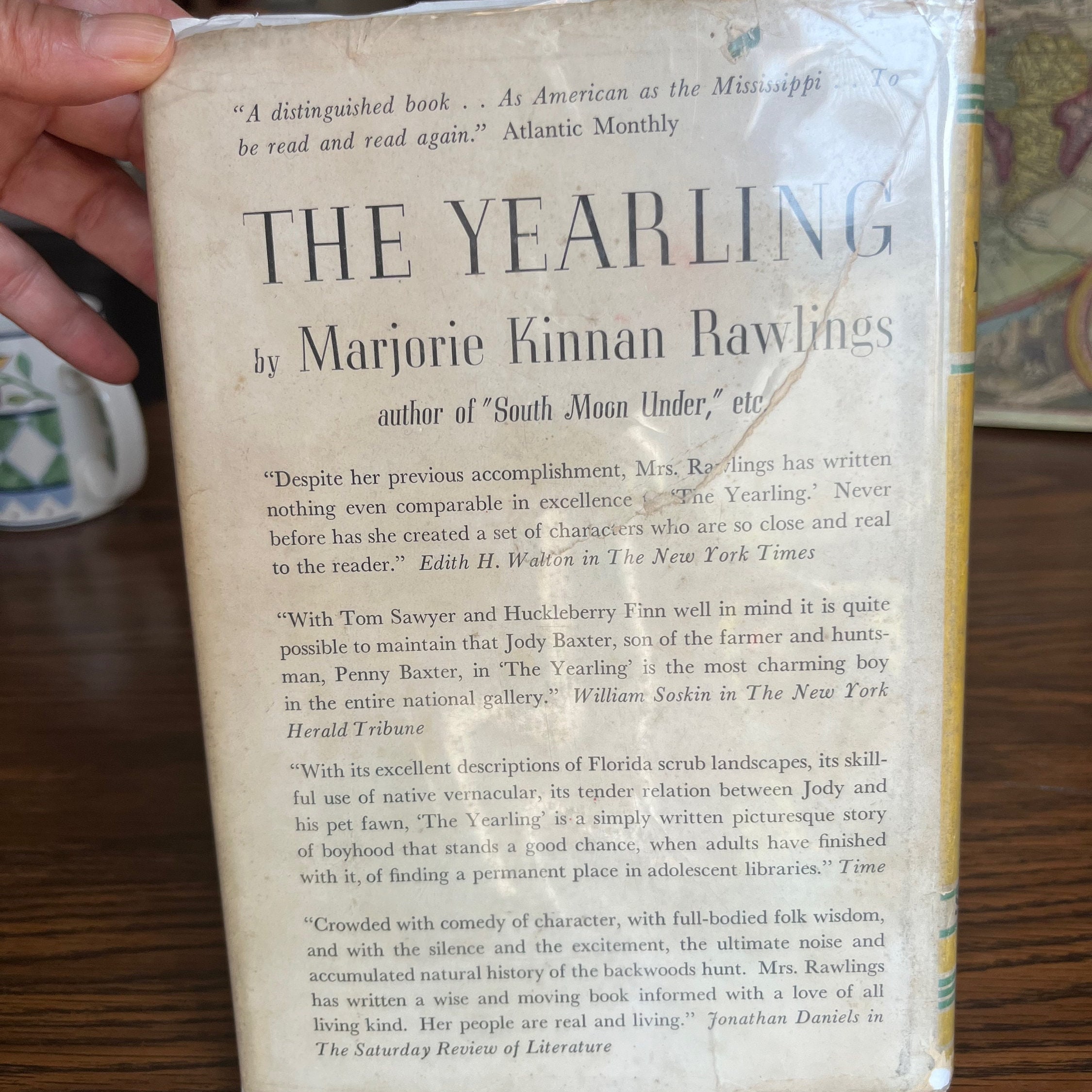 Rare the Yearling Marjorie Rawlings First Edition 8th - Etsy