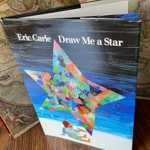 Eric Carle Draw Me a Star Vintage Colorful Picture Book - Etsy