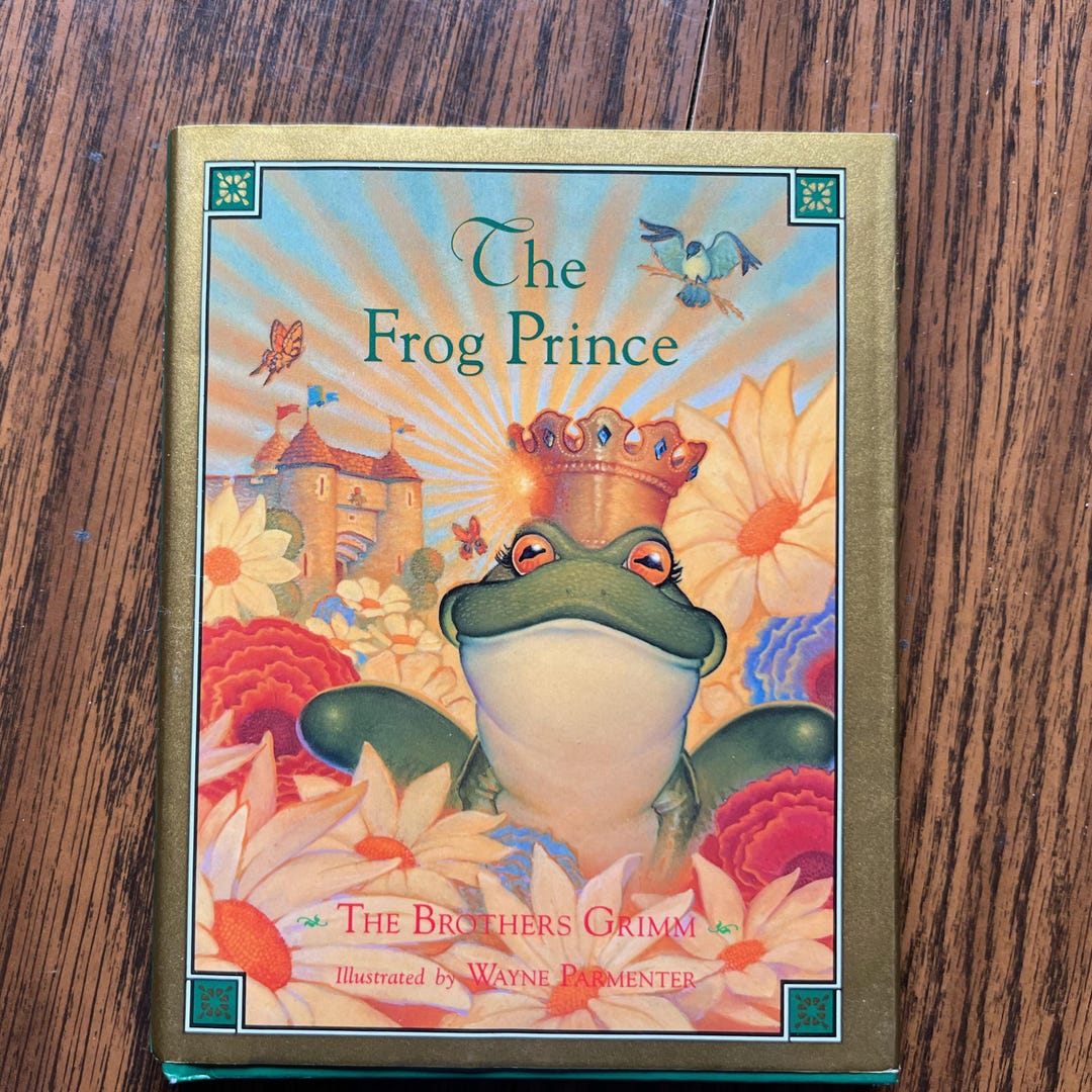 The Frog Prince - Brothers Grimm - Traditional Fairy Tale Hardback - Etsy