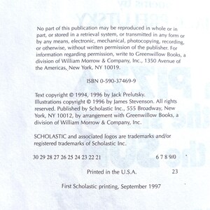 A Pizza the Size of the Sun: Jack Prelutsky's Poetry - Etsy