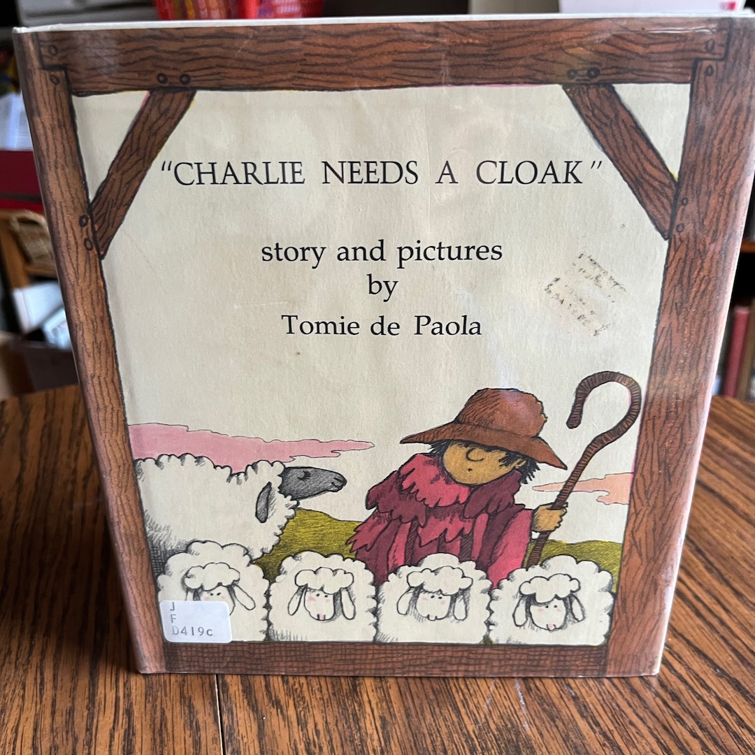 Charlie Needs a Cloak Story and Pictures by Tommy De Paola - Etsy