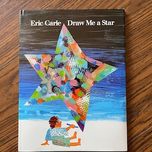 Eric Carle Draw Me a Star Vintage Colorful Picture Book - Etsy